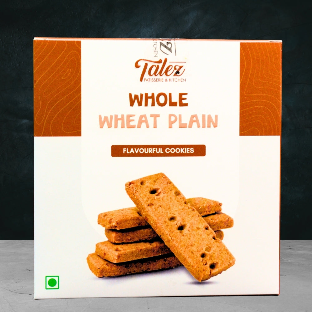 Talez Wholewheat Cookies- Butter-Free Snack