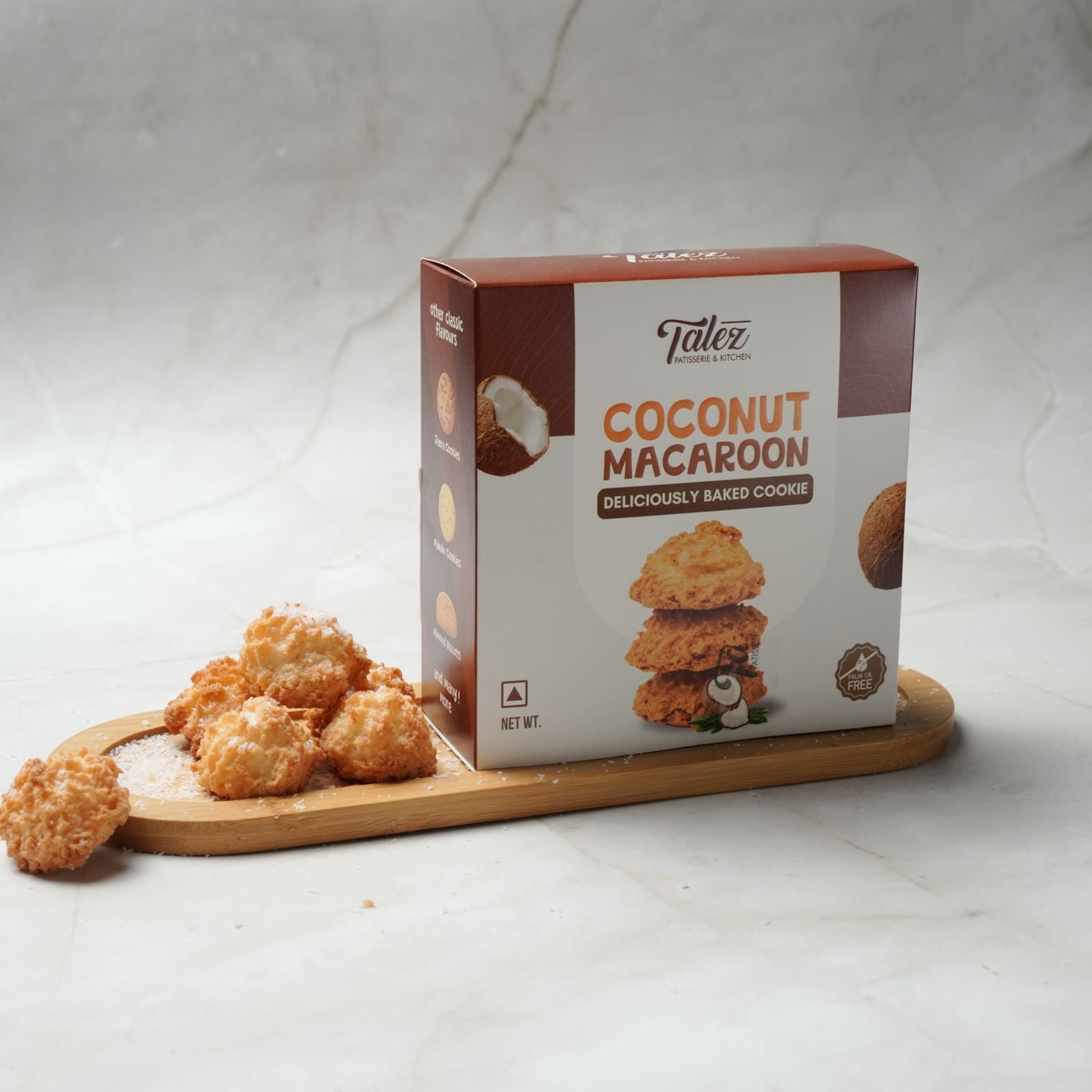 Talez Coconut Macaroons Cookies | Coconut Cookies