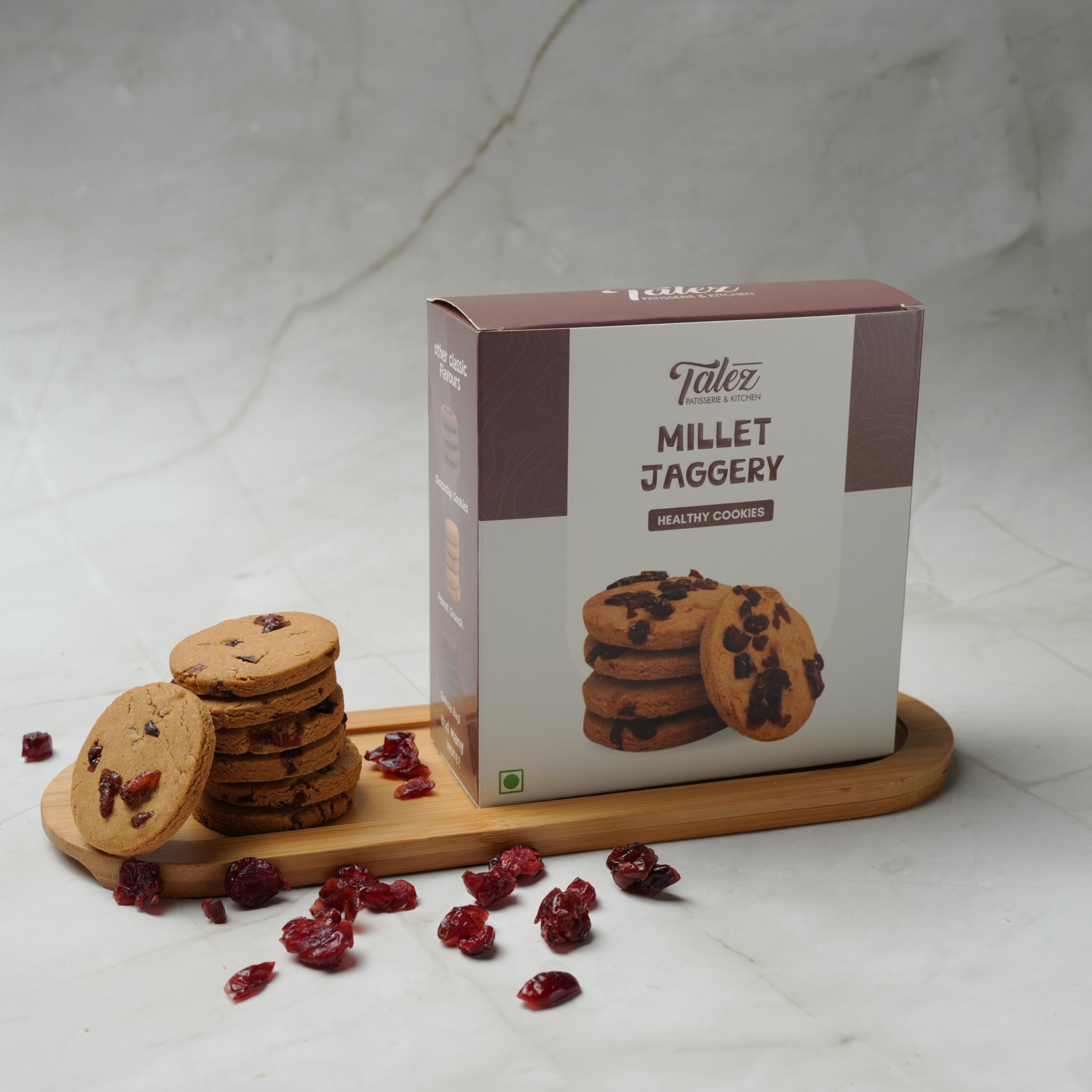 Millet Jaggery Cookies by Talez | Order Now